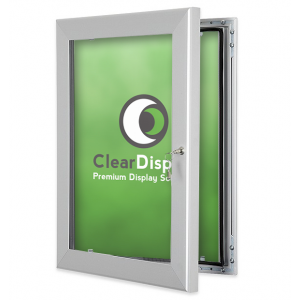 Locking Poster Cases | Clear Display